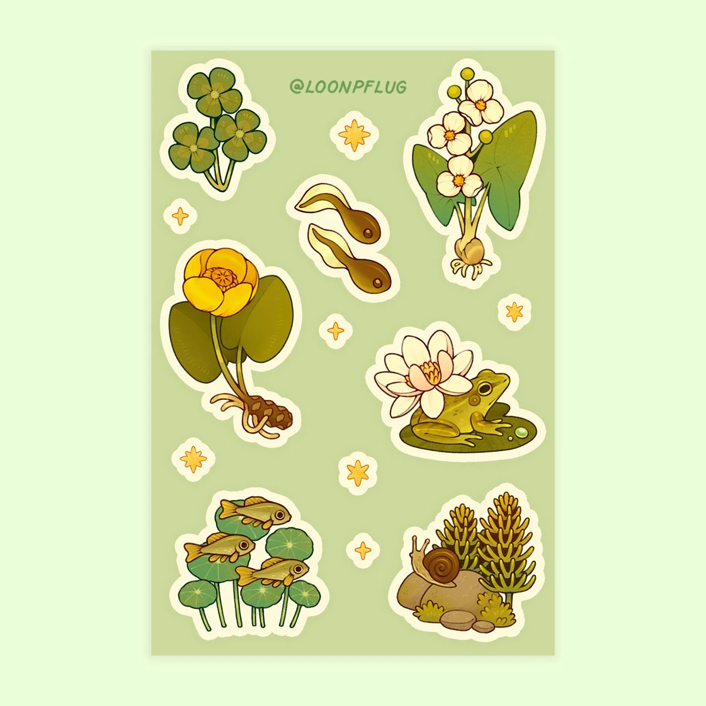 Woodland Walk Sticker Sheet — Lianne Pflug