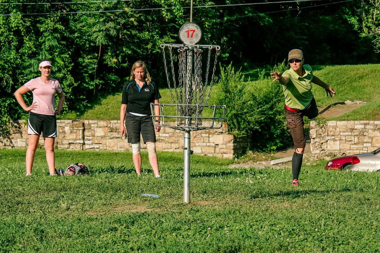 The disc that Des Reading gave me — The Disc Golf Photographer