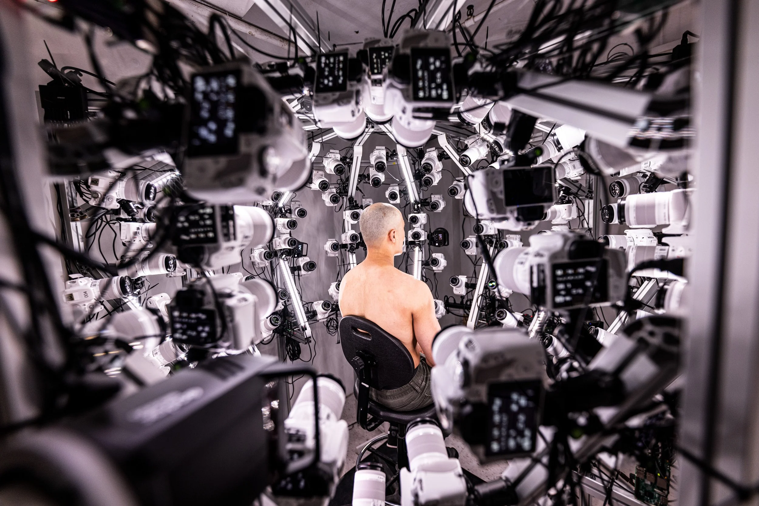 Face / Facs / Head 3d-scan photogrammetry studio in Montréal — Xangle Studio