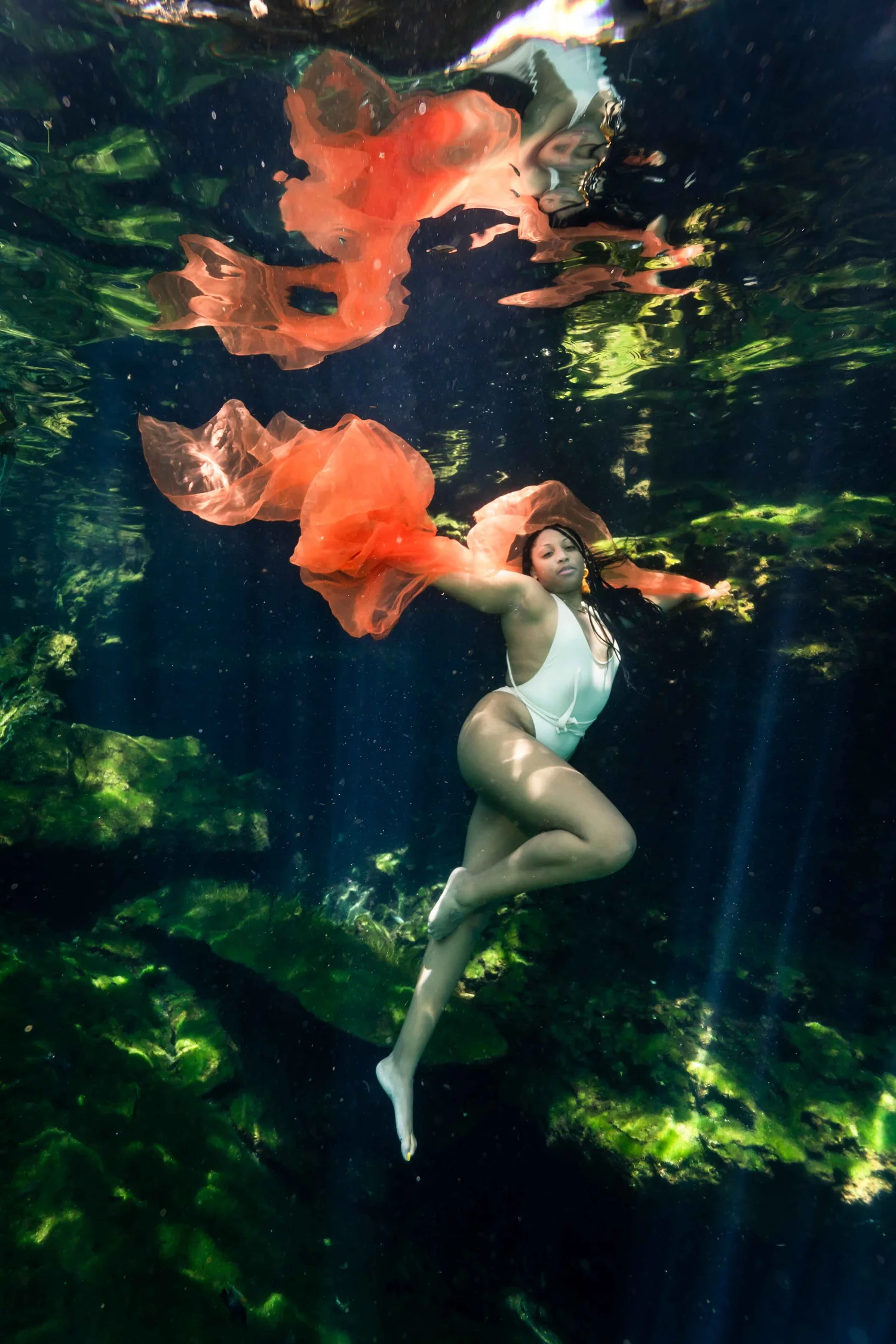 Underwater Cenote Photoshoot in Tulum: Girls Trip Highlight — Fran ...