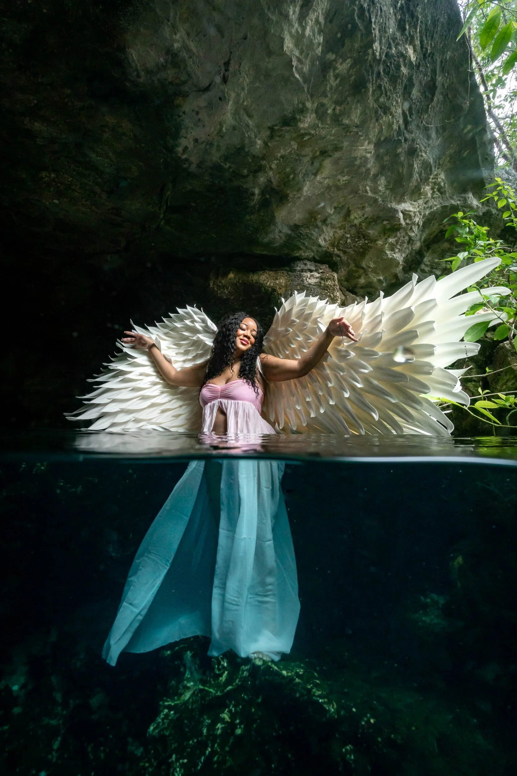 Underwater Maternity Portraits — Fran Reina Photos