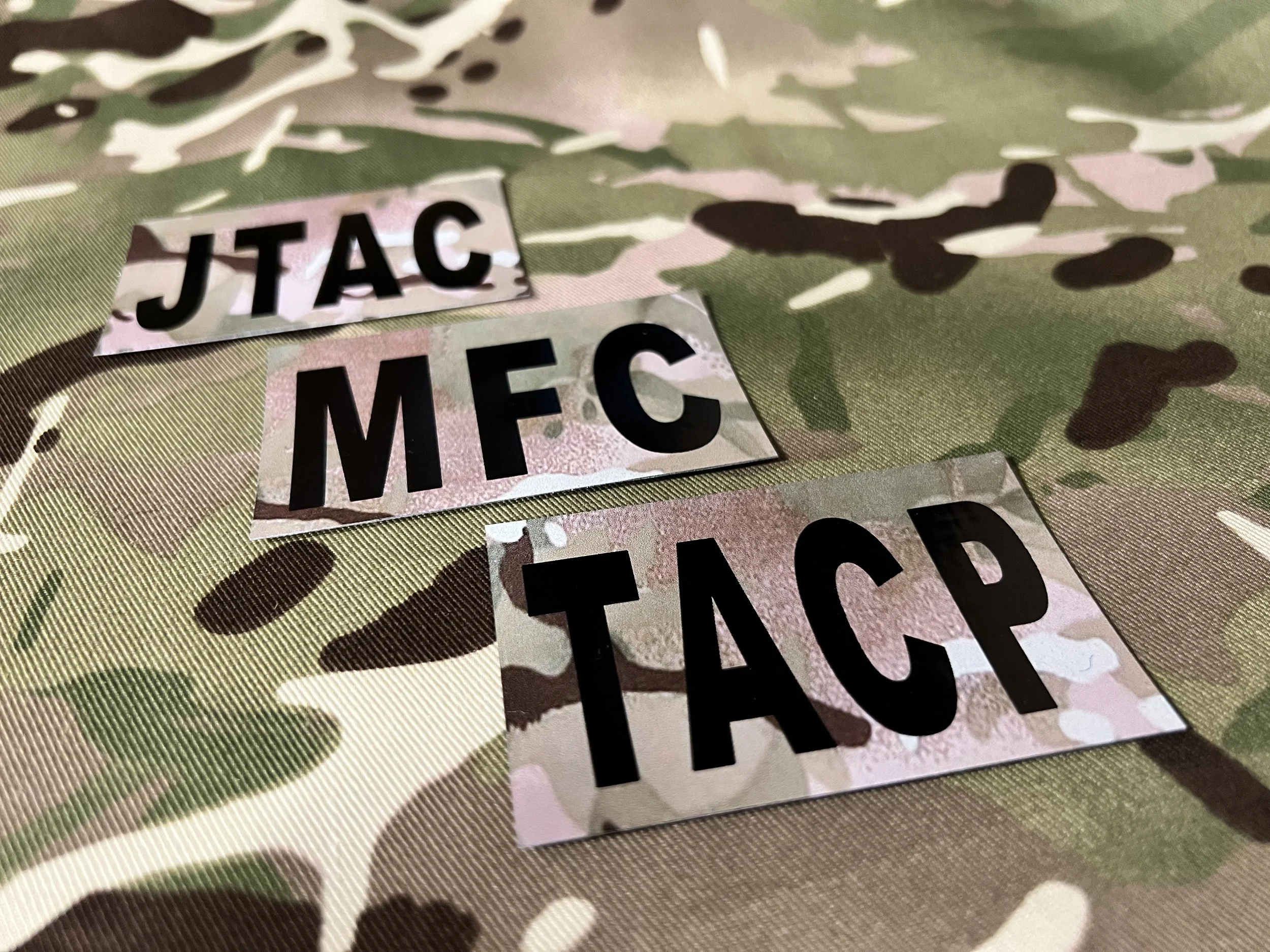 Military Zap Badges