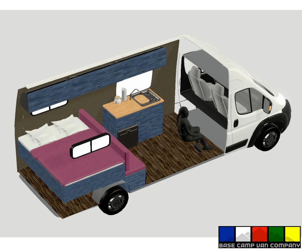 Custom Michigan Camper Van Builds | Base Camp Van Company