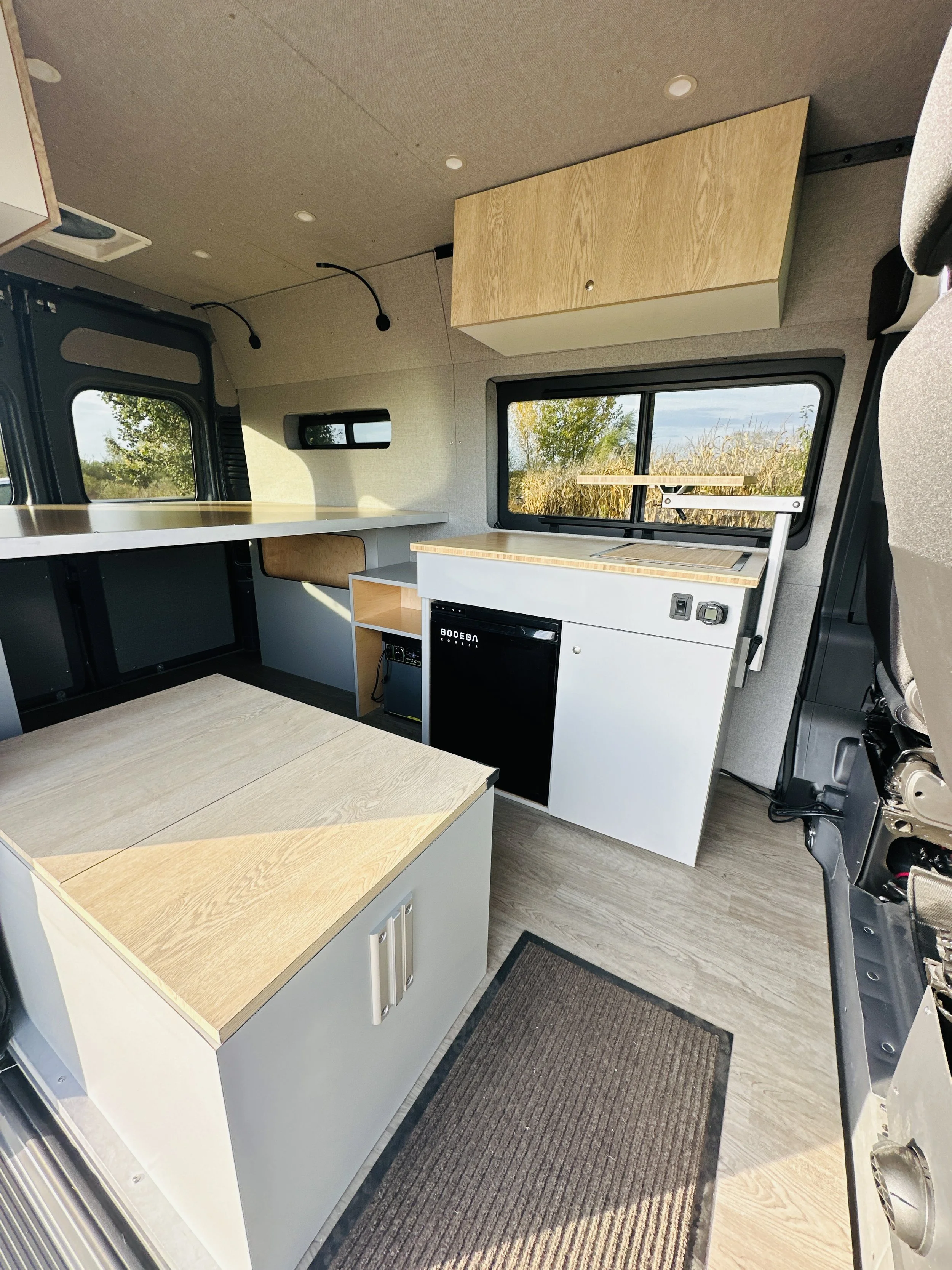 Custom Michigan Camper Van Builds | Base Camp Van Company