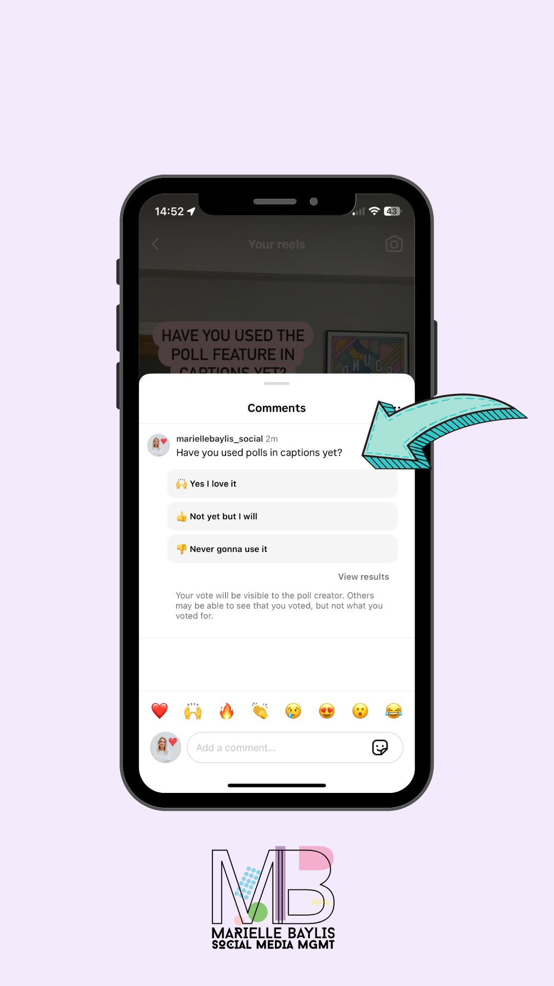 Give Instagram Engagement a Boost with New Caption Polls | Marielle Baylis