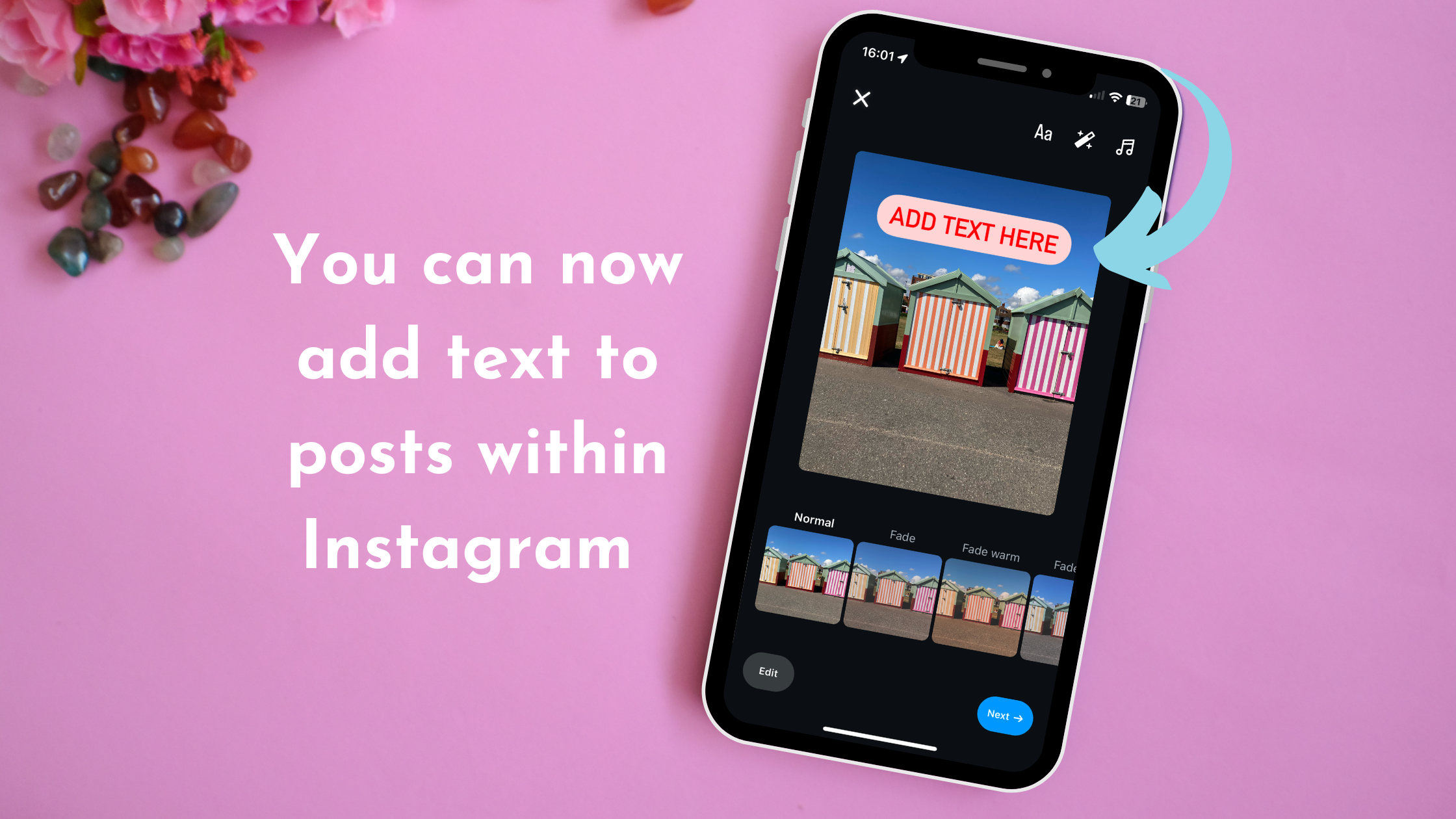 You Can Now Add Text to Posts Within Instagram | Marielle Baylis