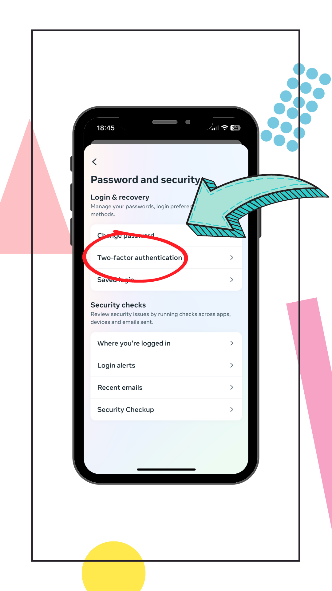 How To Turn On Instagram Two-Factor Authentication | Marielle Baylis