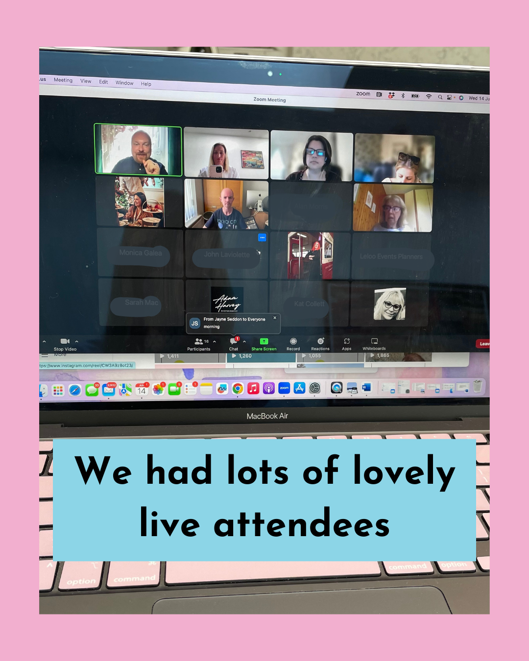 Group Reels Training | Marielle Baylis