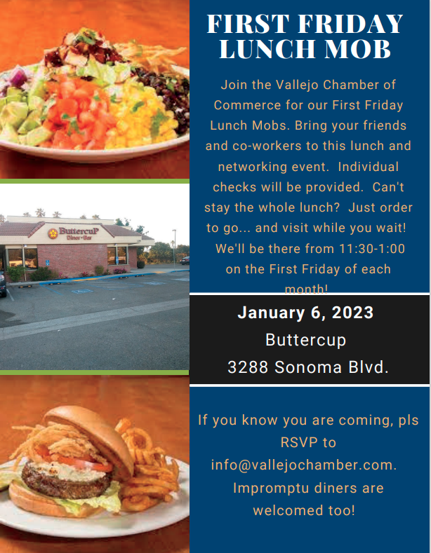 First Friday Lunch Mob at Buttercup Diner in Vallejo — Visit Vallejo