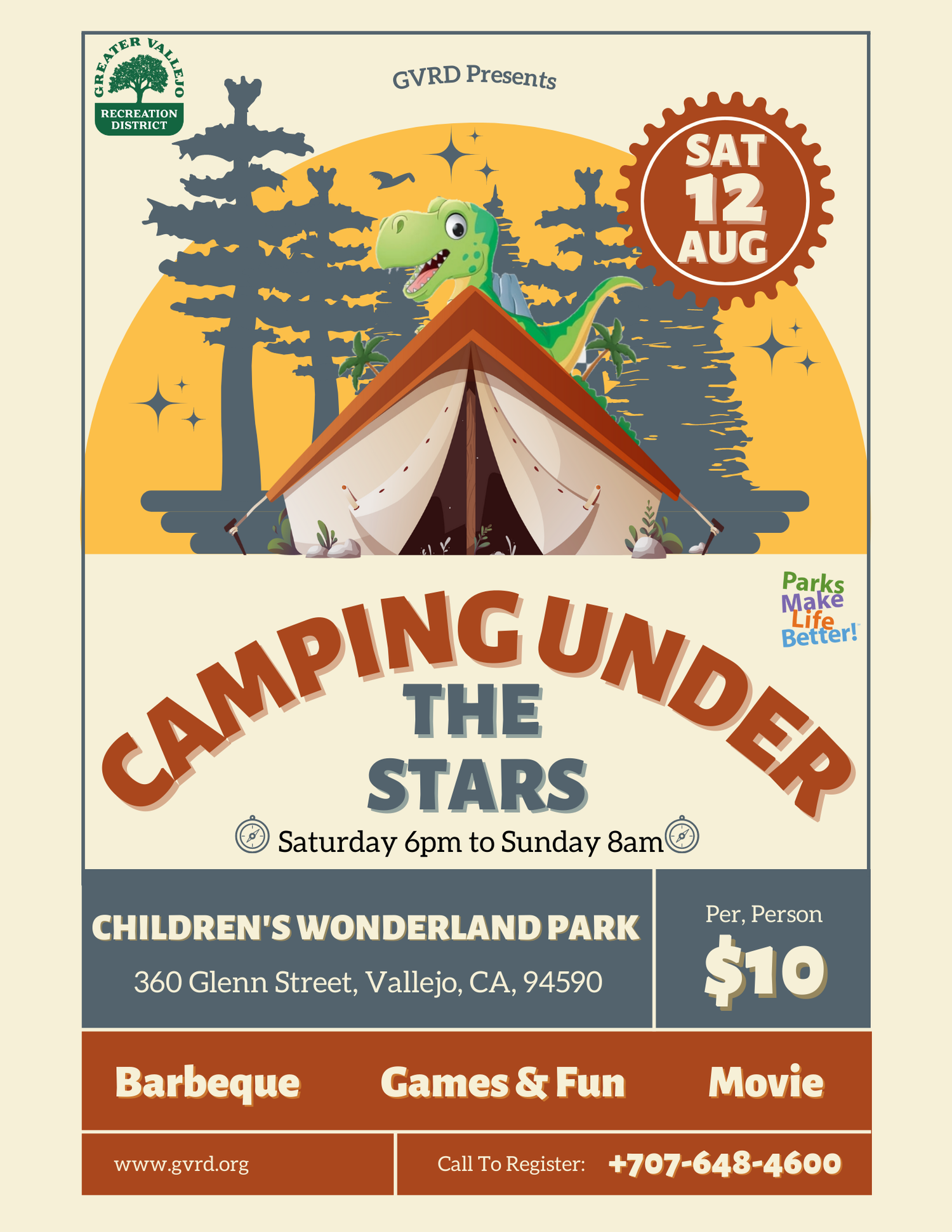 Camping Under The Stars — Visit Vallejo
