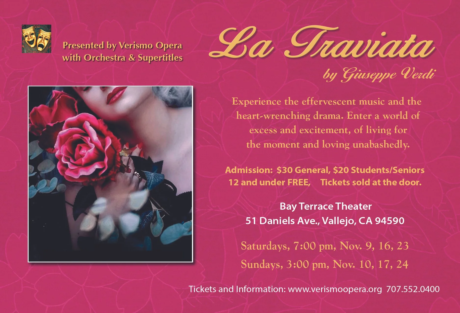 La Traviata performed by Verismo Opera — Visit Vallejo