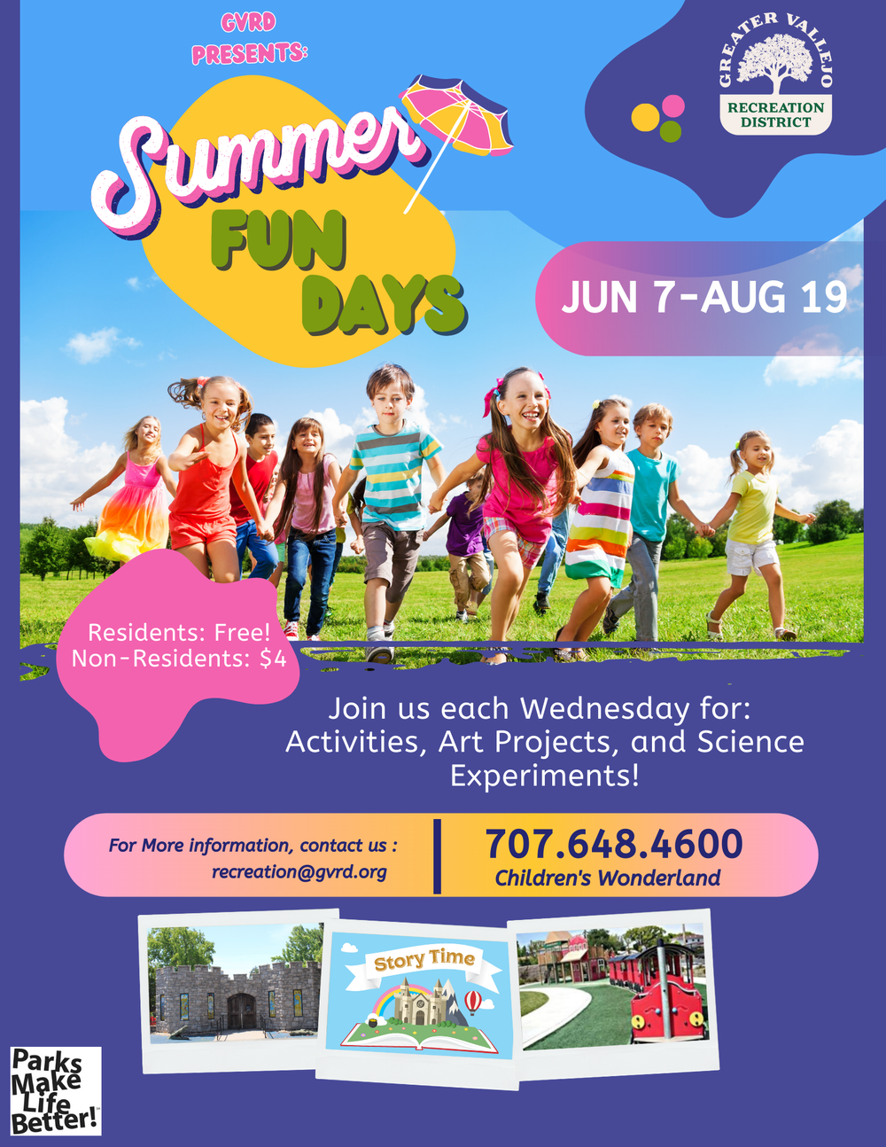 Summer Fun Days at Children's Wonderland — Visit Vallejo