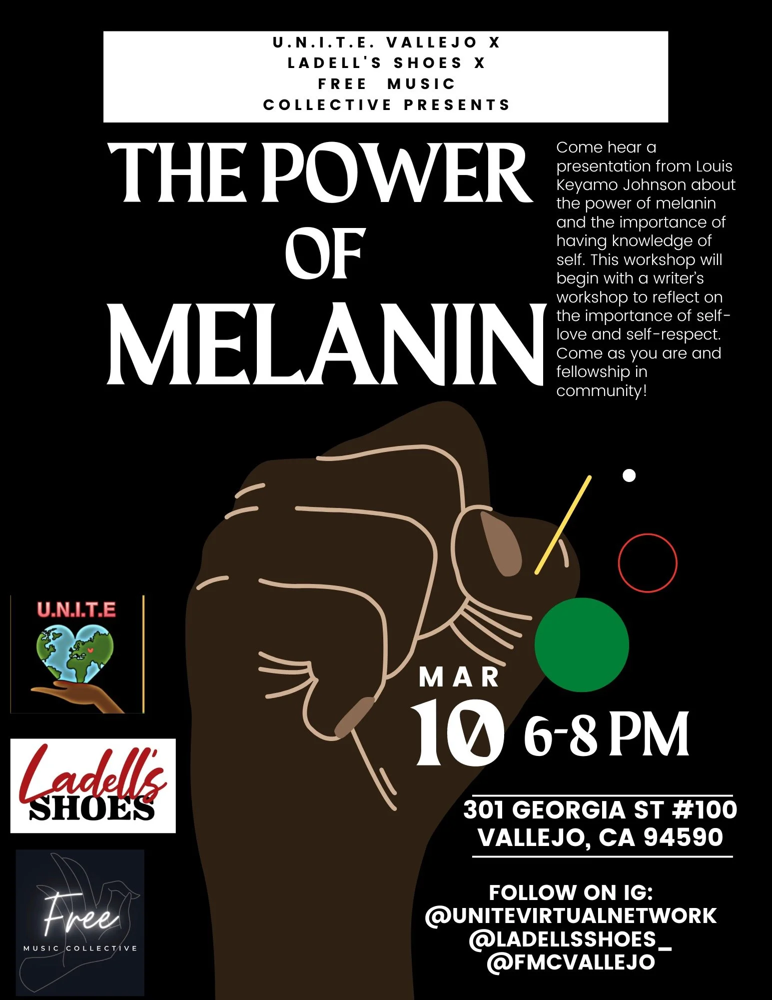 The Power of Melanin Presentation & Community Workshop — Visit Vallejo