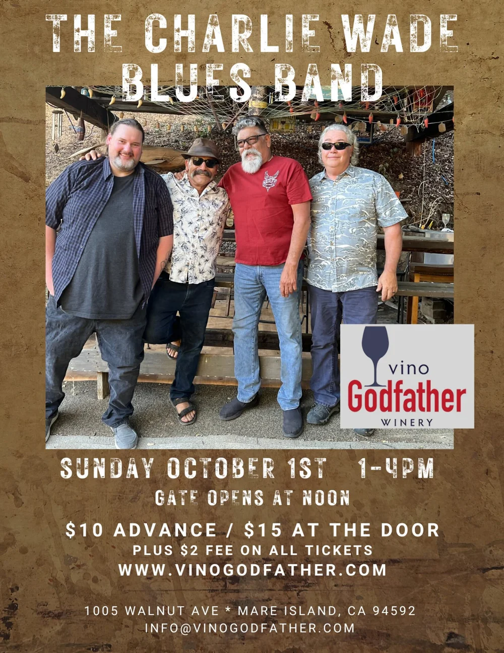 The Charlie Wade Blues Band — Visit Vallejo