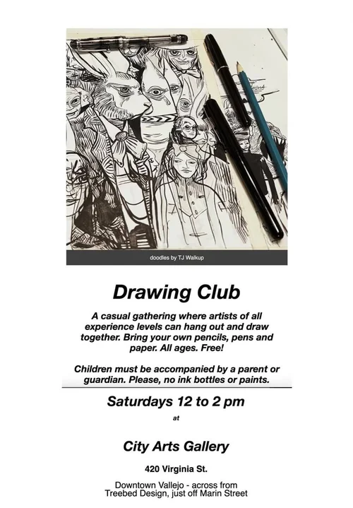Saturday Drawing Club — Visit Vallejo
