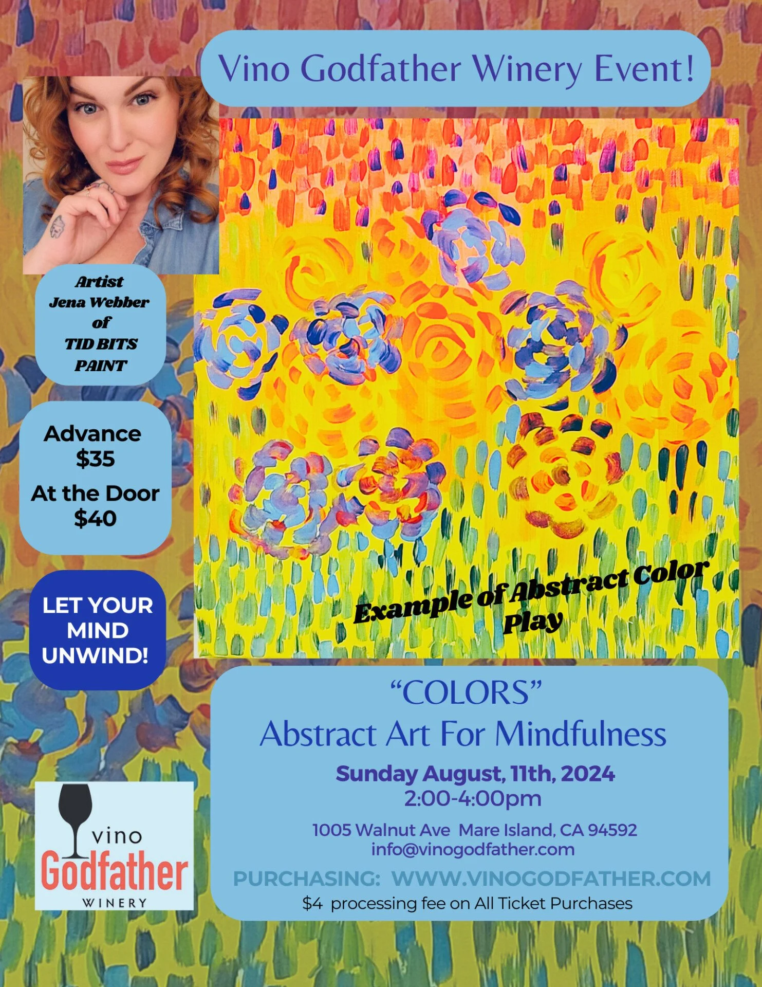 "COLORS" Abstract Art for Mindfulness — Visit Vallejo