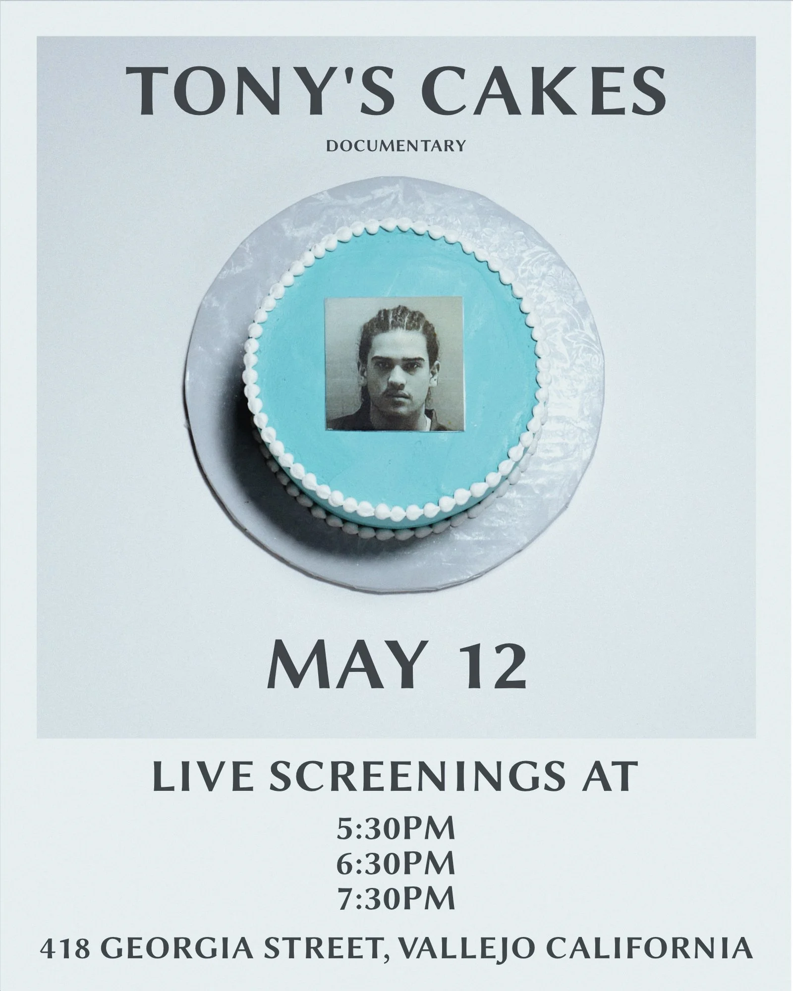 Tony’s Cakes Documentary Screening during the Downtown Vallejo Art Walk ...
