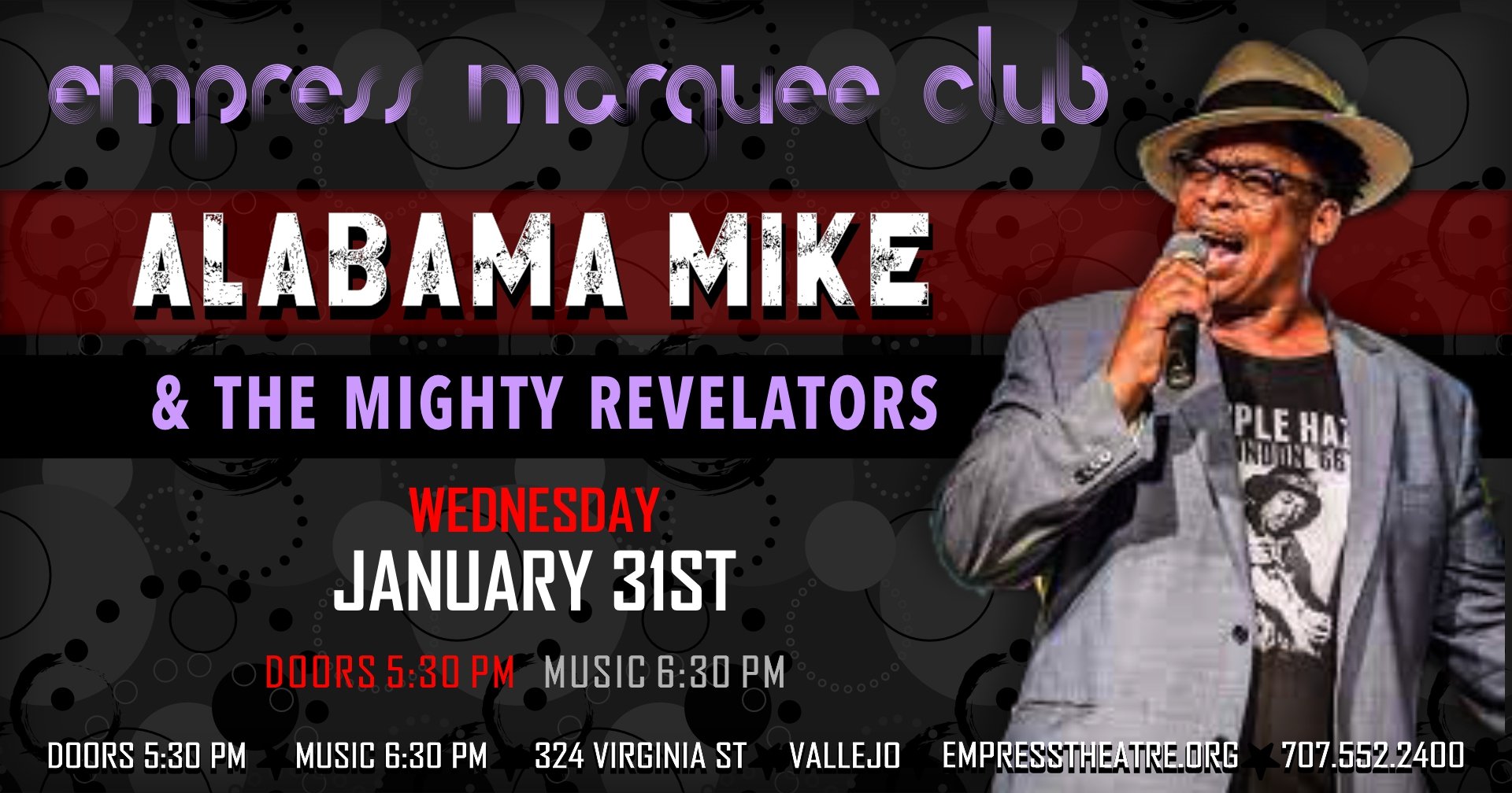 Alabama Mike and The Mighty Revelators — Visit Vallejo