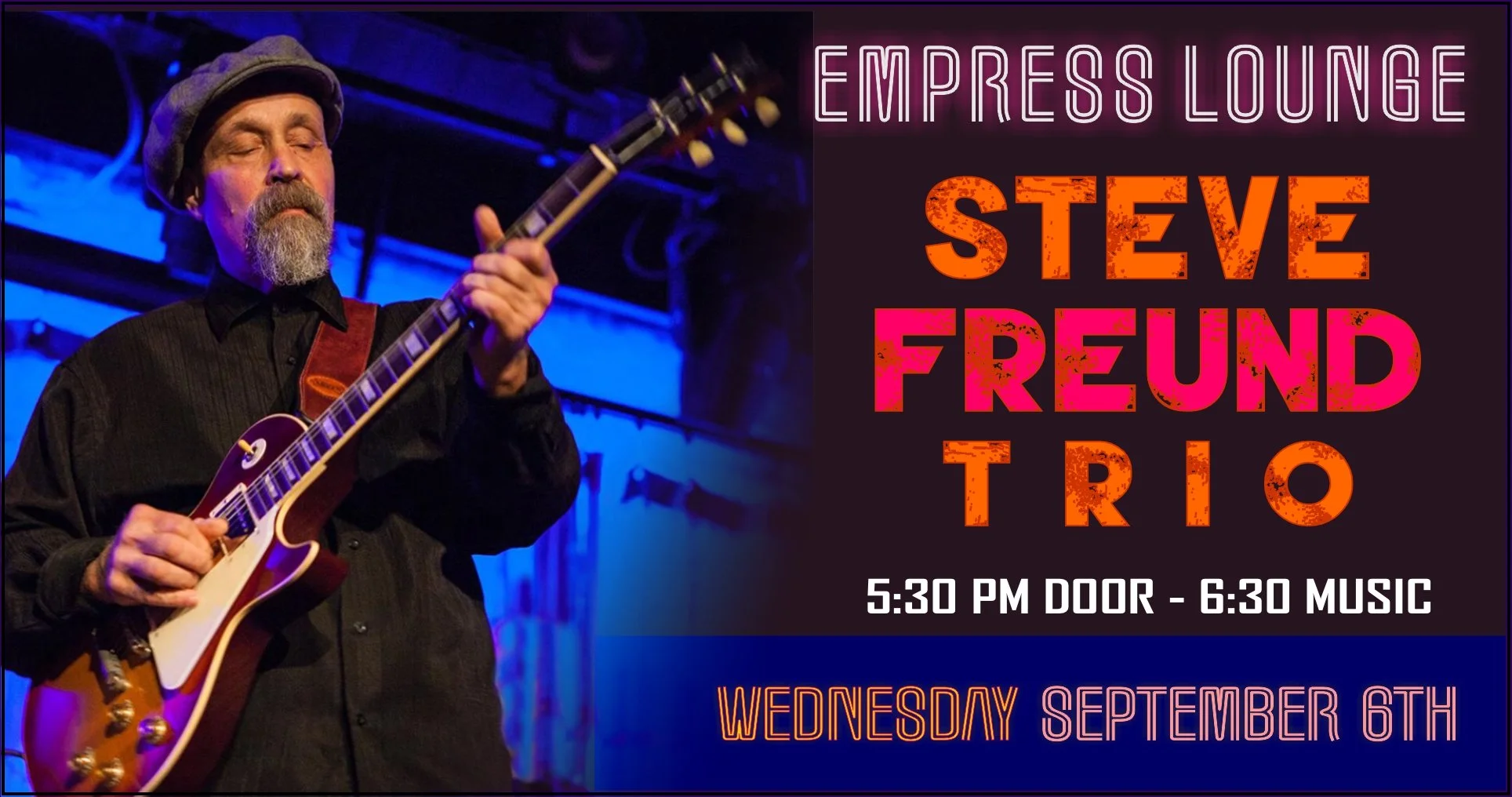 Steve Freund Trio — Visit Vallejo