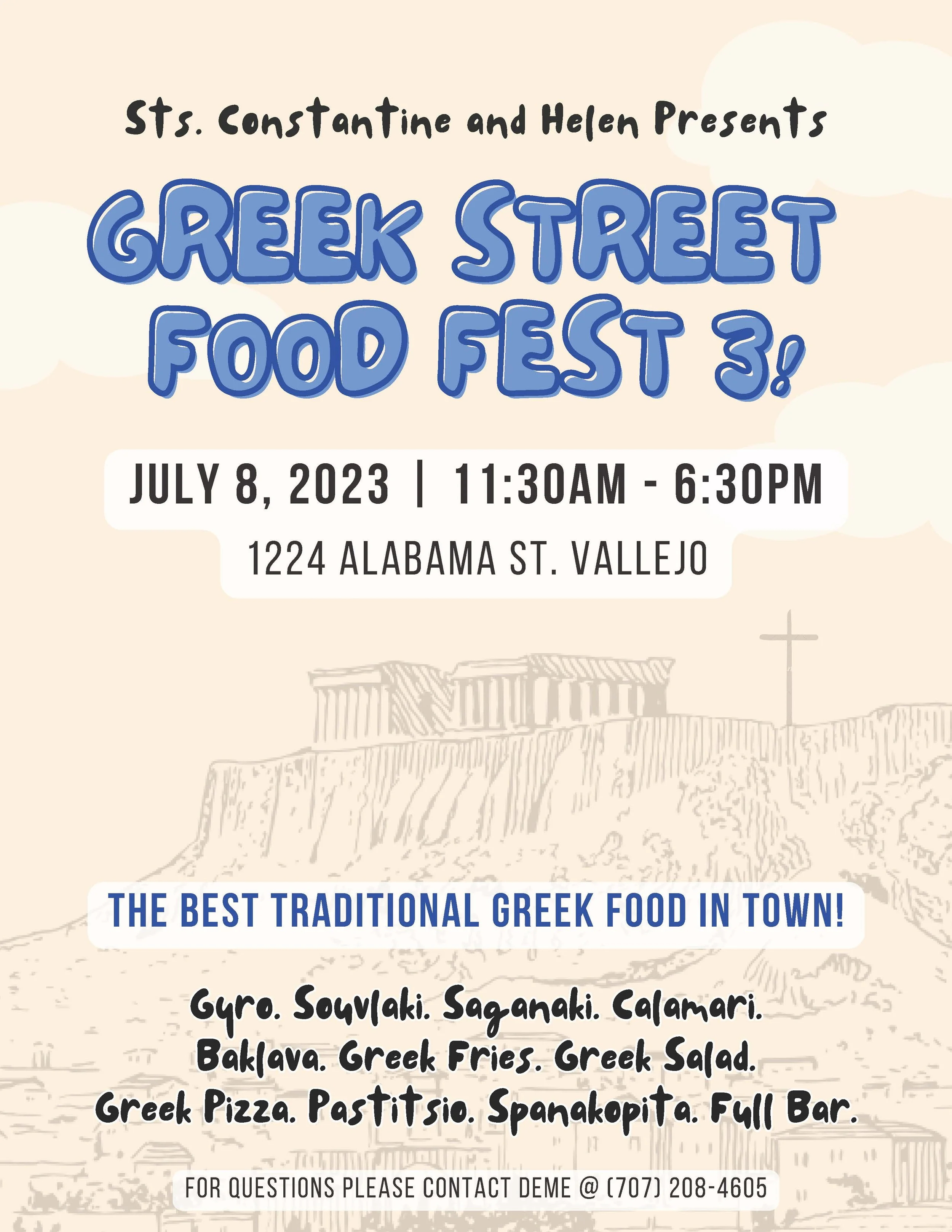 Greek Street Food Fest — Visit Vallejo