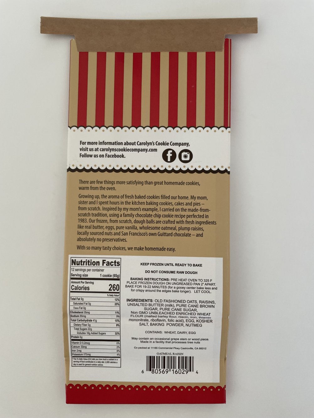 Dough Shop — Carolyn's Cookie Company