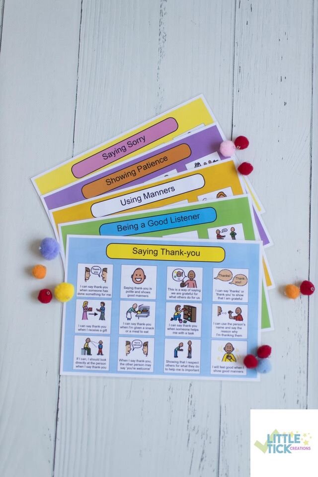 PECS Visual Aids & Resources — Little Tick Creations