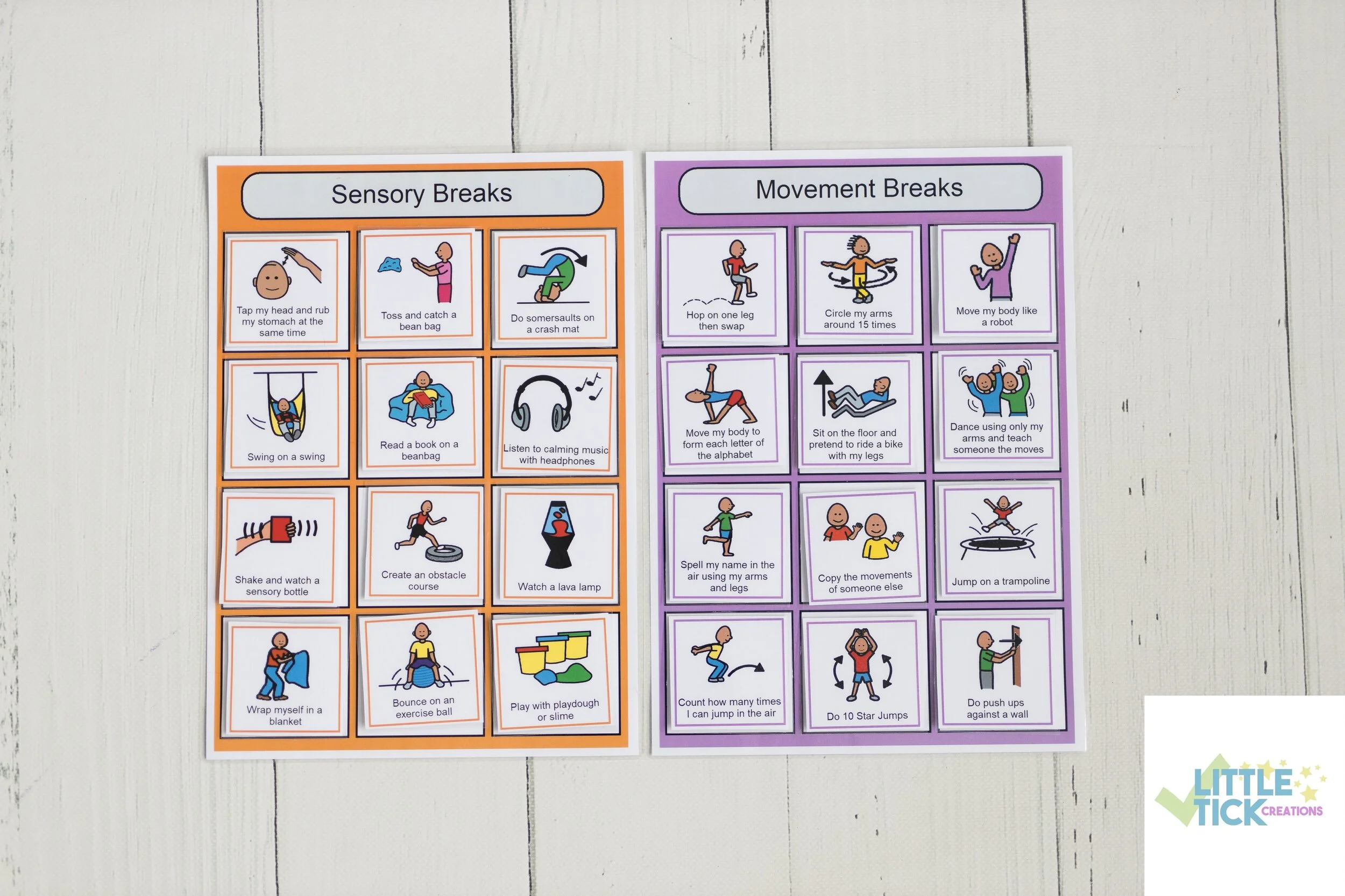 Movement & Sensory Break Pack — Little Tick Creations