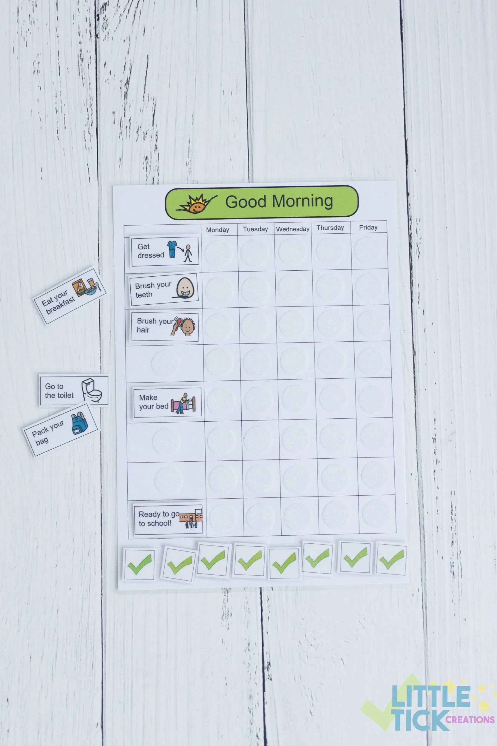 Daily School Routine Pack — Little Tick Creations