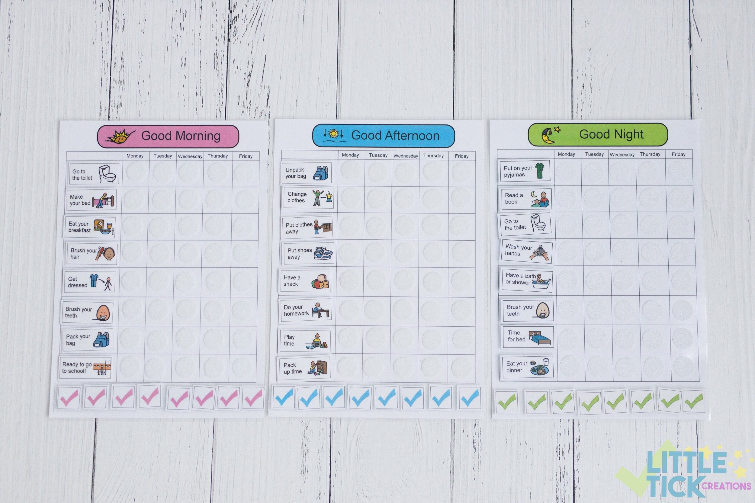 Daily School Routine Pack — Little Tick Creations