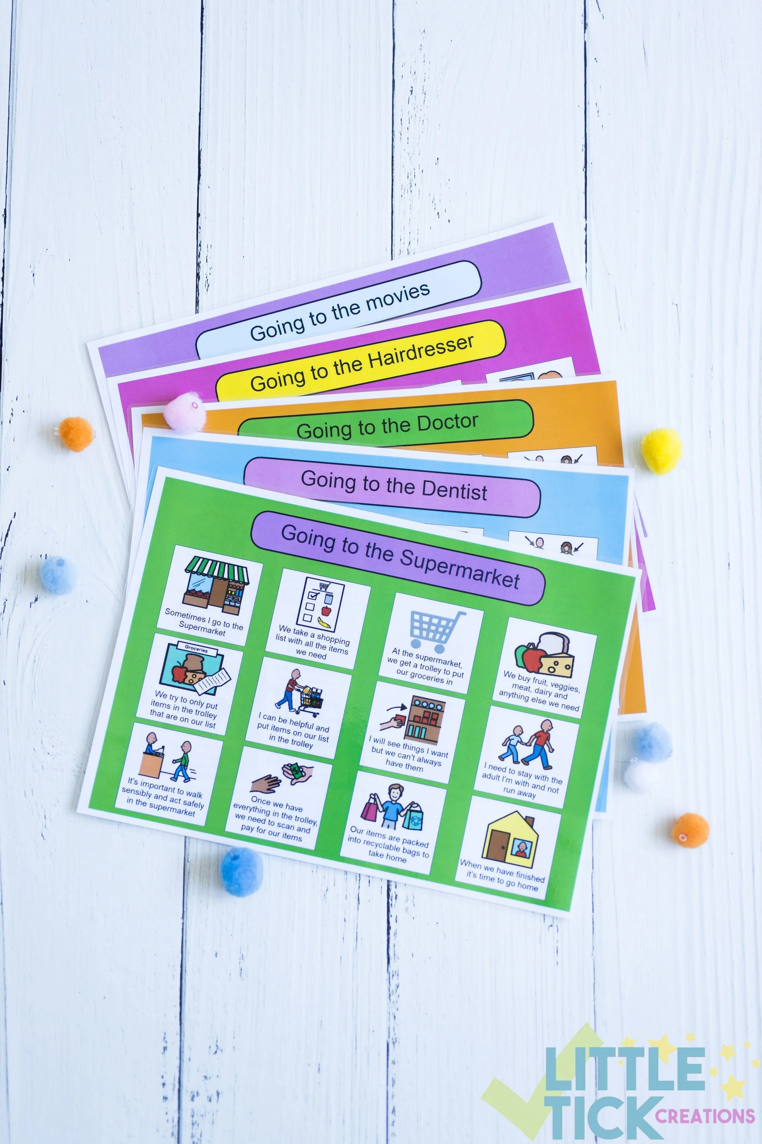 Childhood Routine Pack — Little Tick Creations