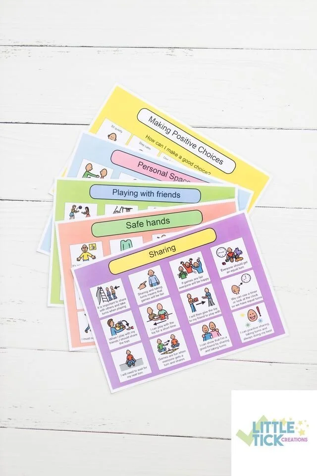 MANNERS Social Story Pack — Little Tick Creations
