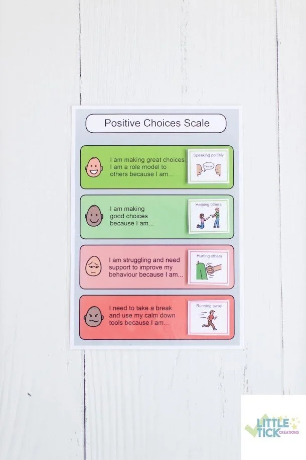 Behaviour Contingency Map — Little Tick Creations