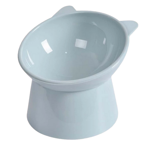 Plastic Raised and Angled Bowl for Cats and Small Pets — Squishies ...