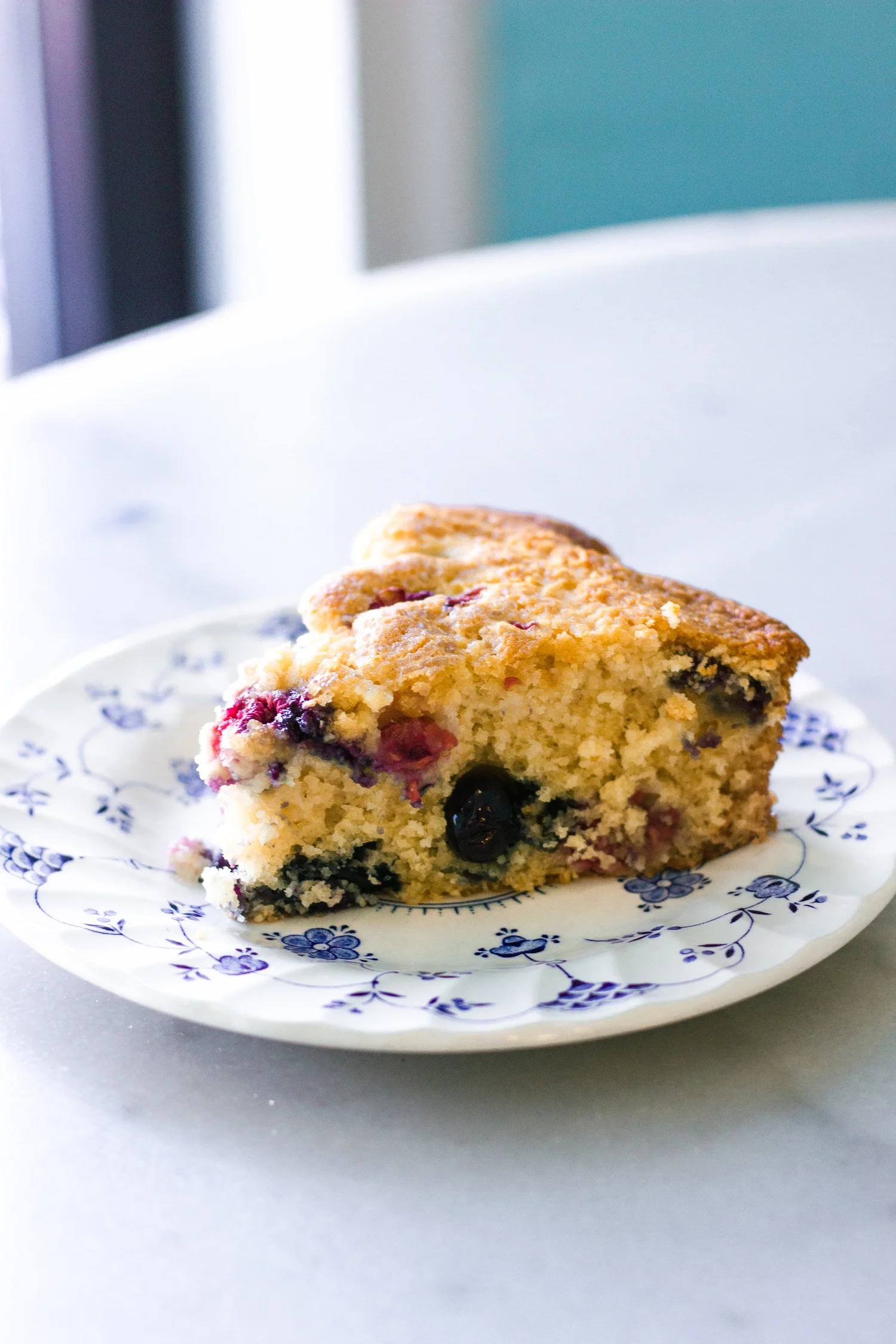 Raspberry Blueberry Cake — Cherbourg Bakery