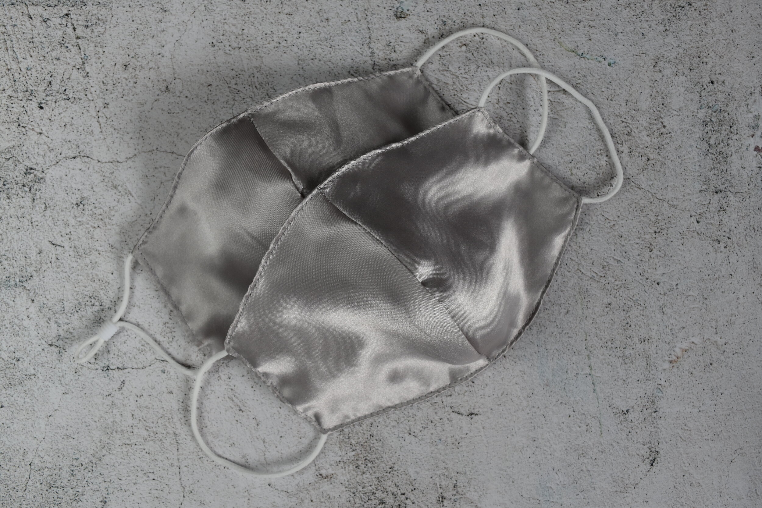 2 Pack Moondust 19 Momme Silk Face Masks — Luna Nightwear
