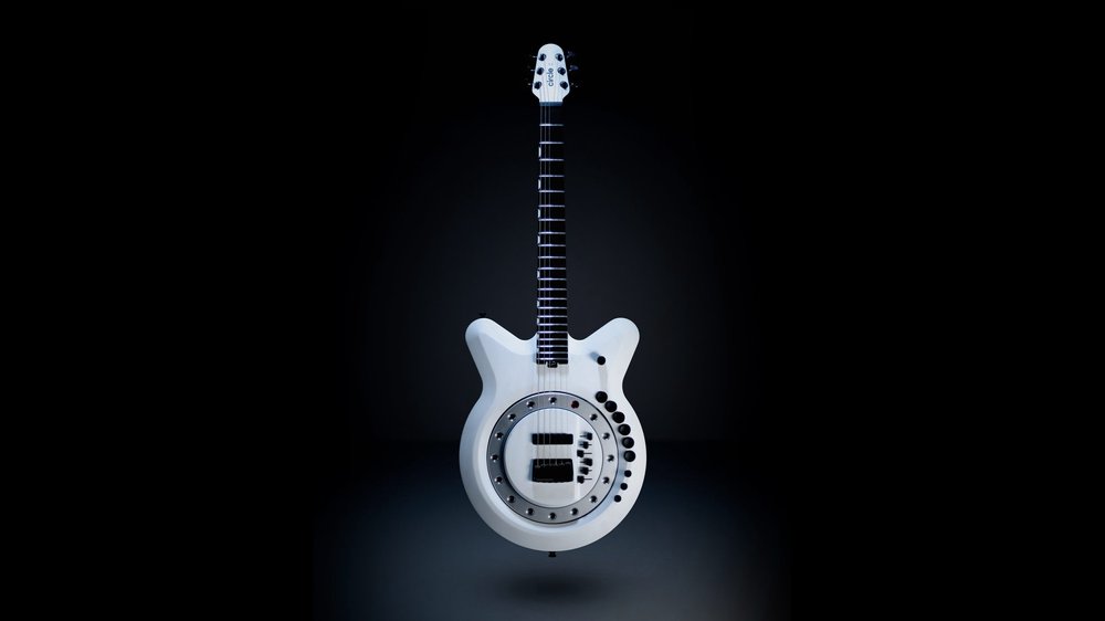 Circle Guitar is a rhythm machine.