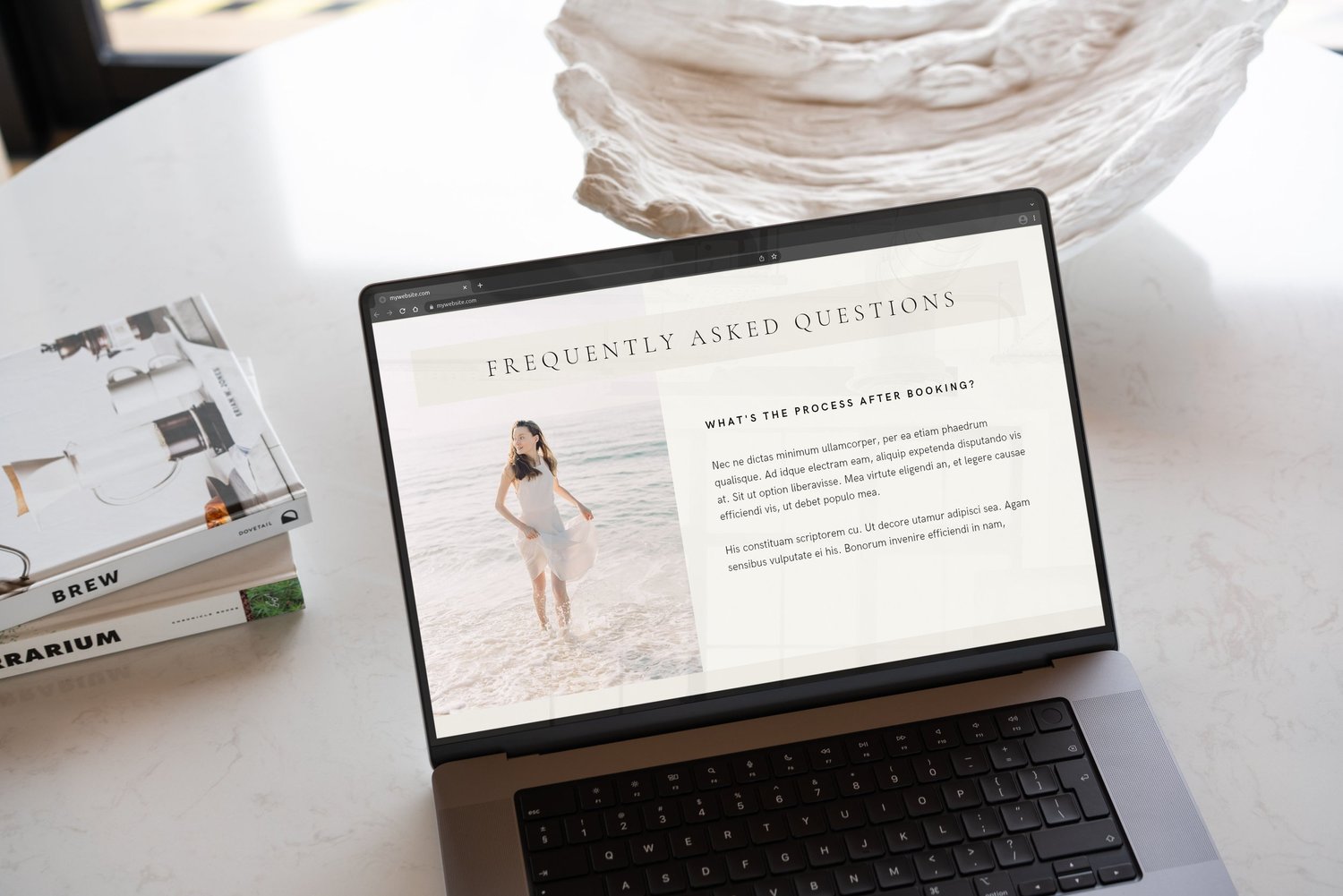 20-Page Feminine & Elevated Service Guide Canva Template — Togue Studio