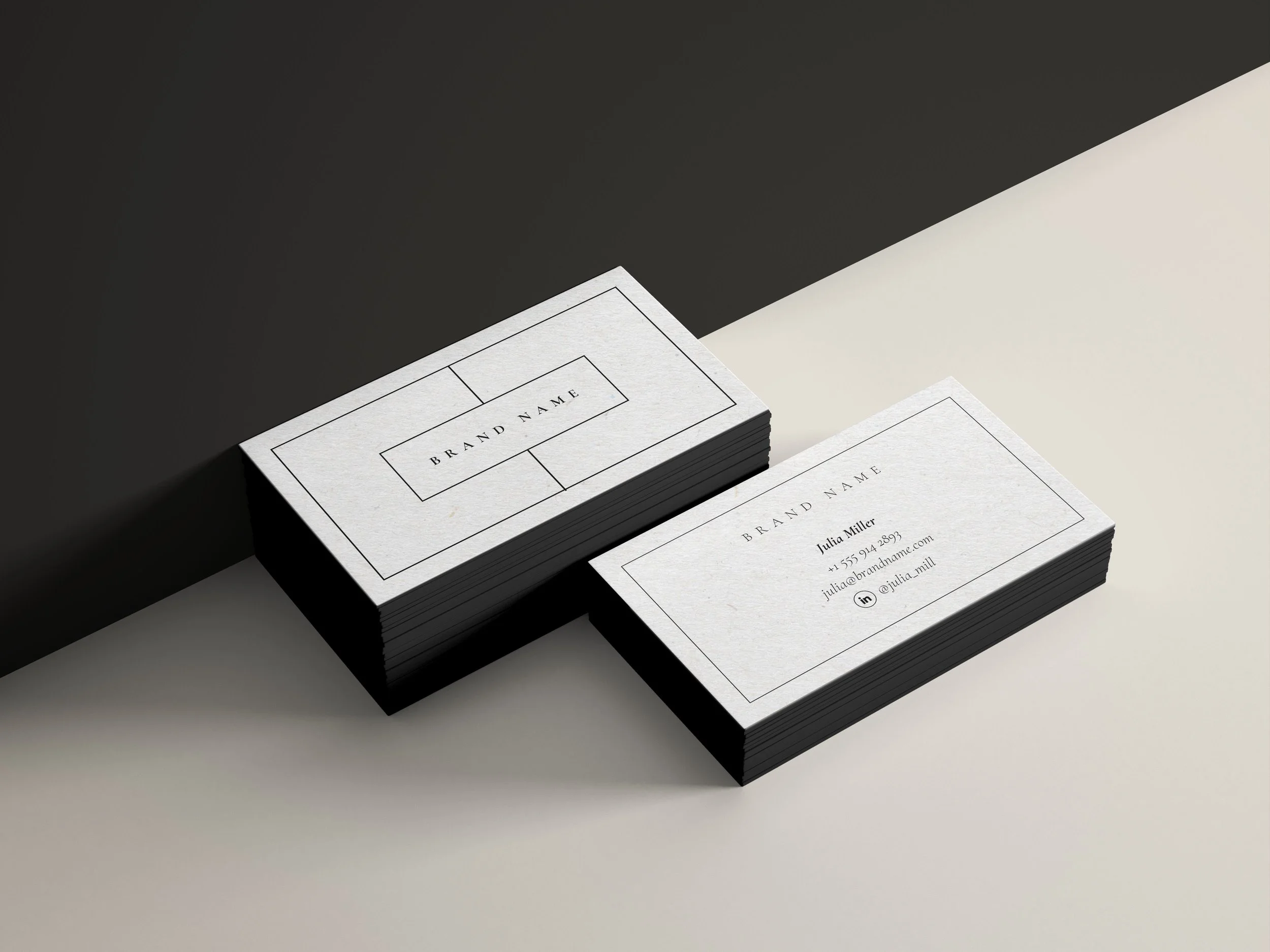 30 Elegant & Modern Canva Business Card Templates — Togue Studio