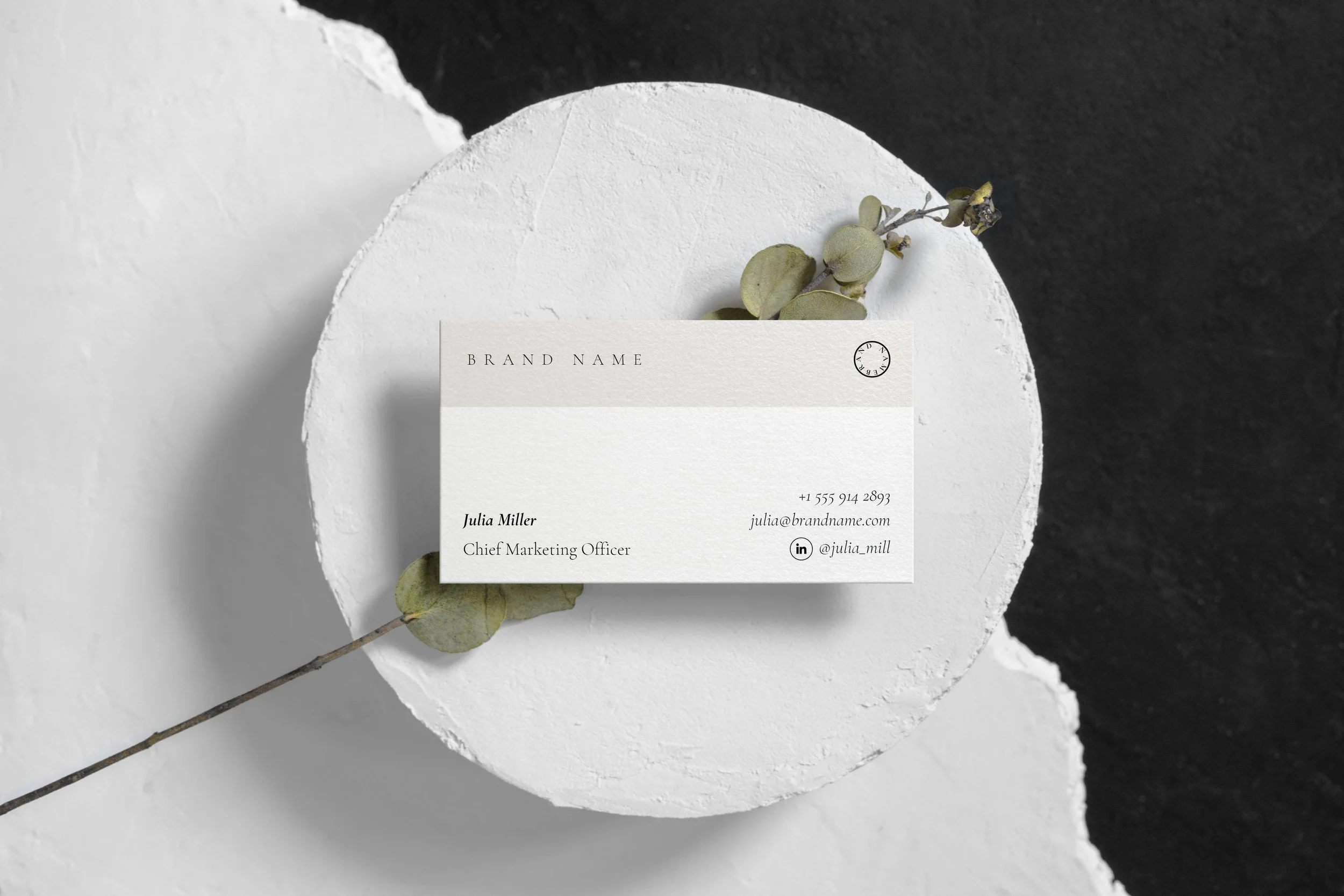 30 Elegant & Modern Canva Business Card Templates — Togue Studio