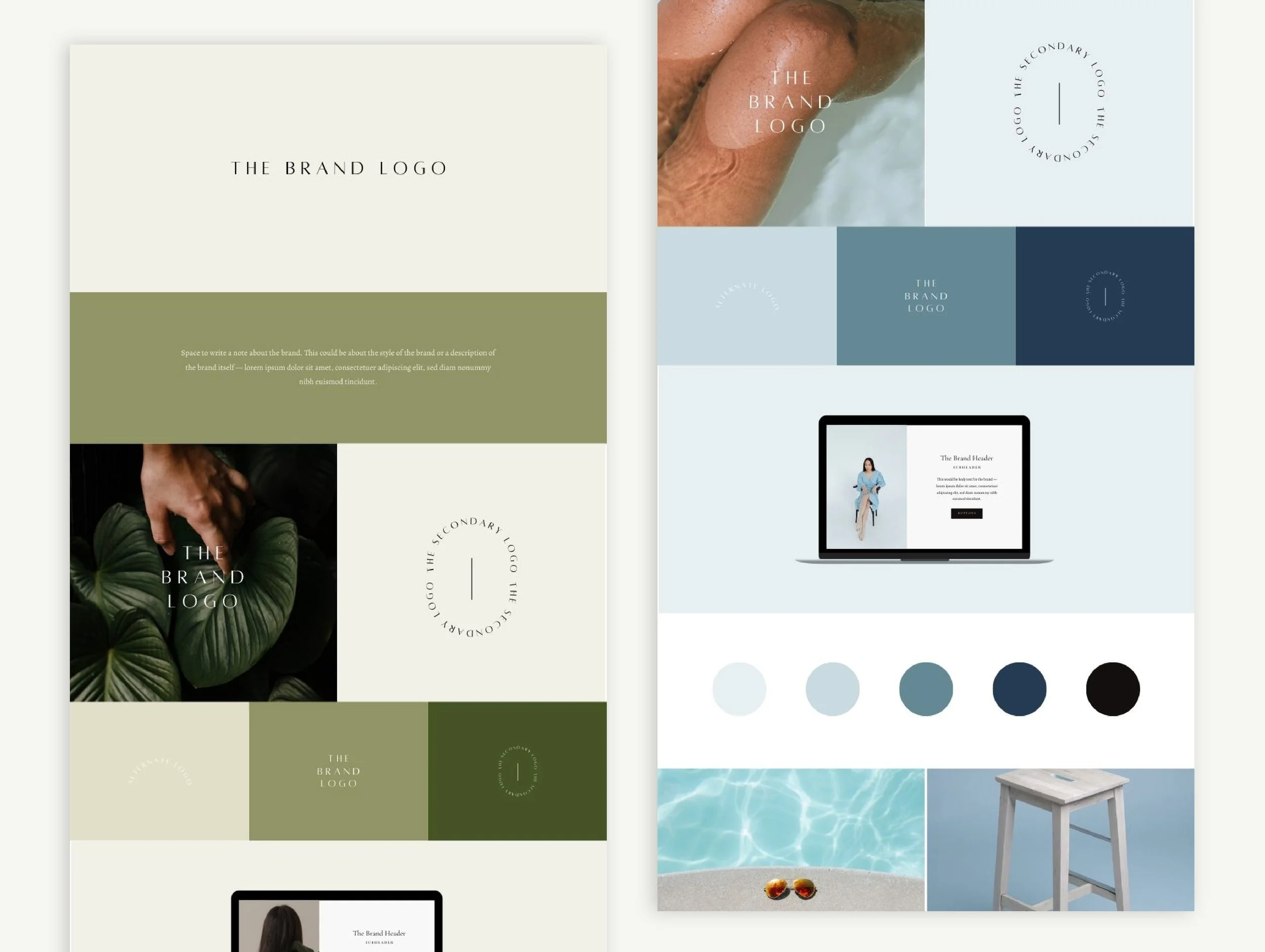 15 Modern & Elevated Canva Mood Board Templates — Togue Studio