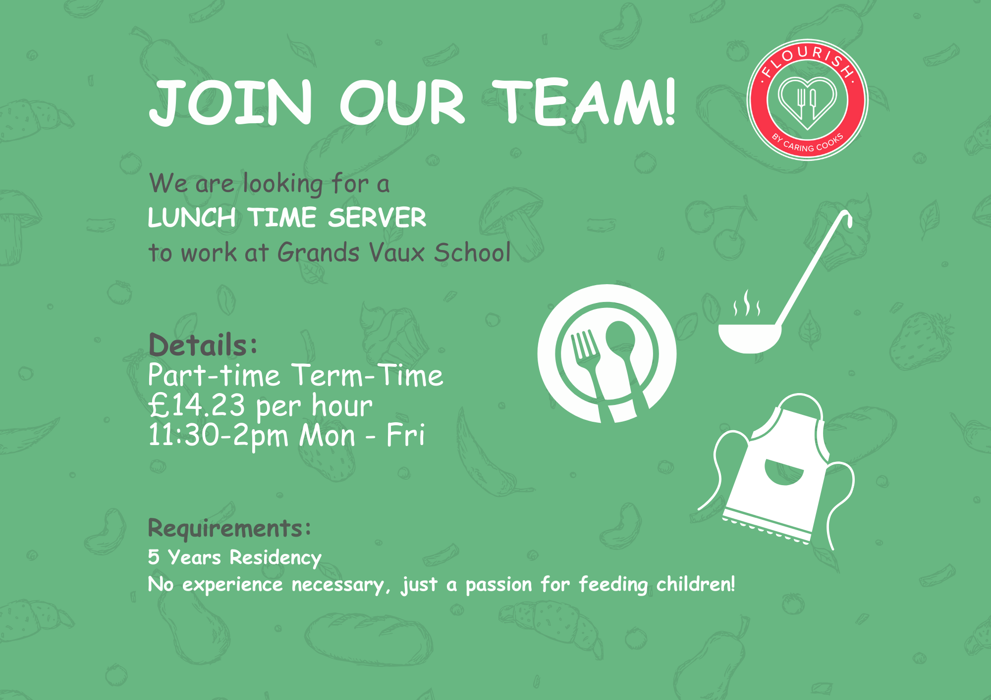 Careers — Caring Cooks Of Jersey