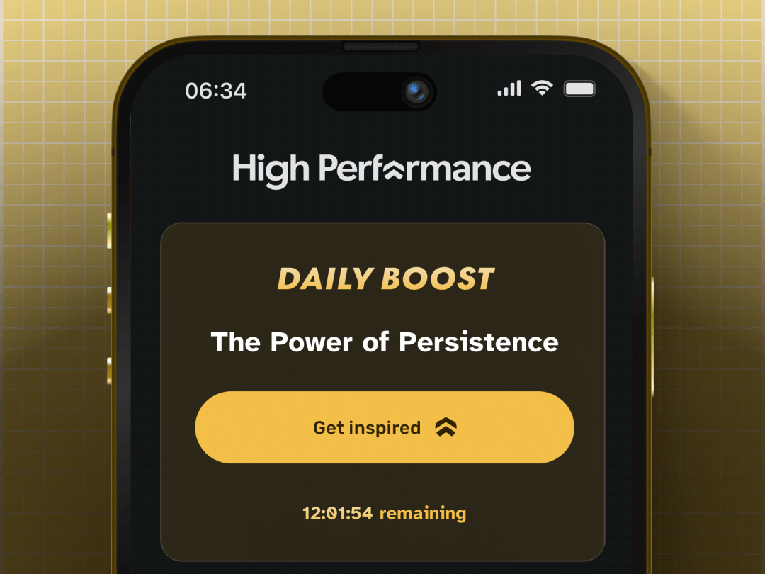 The High Performance App - Download Now — High Performance