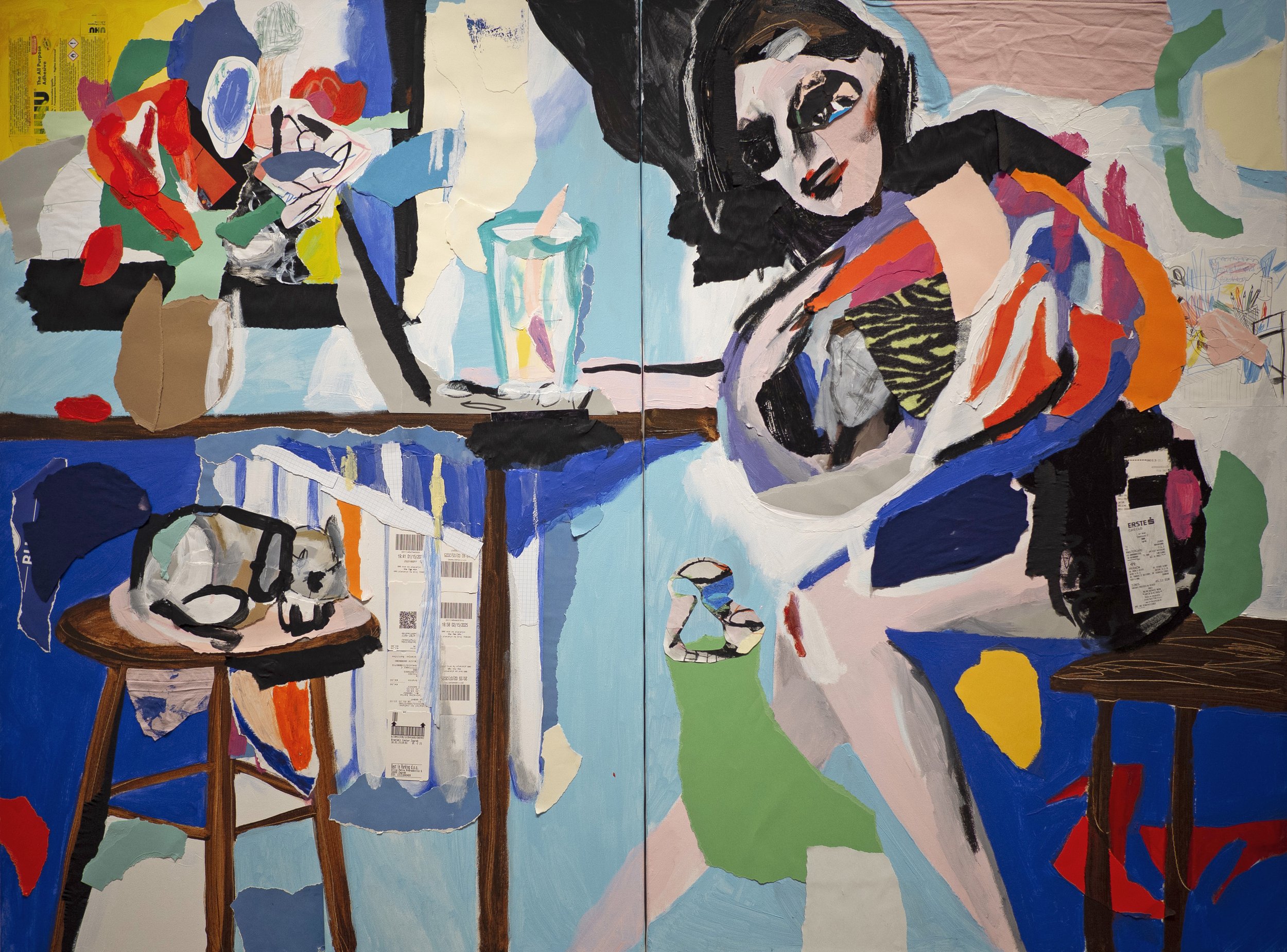 painting / mixed media — SANDA ANDERLON