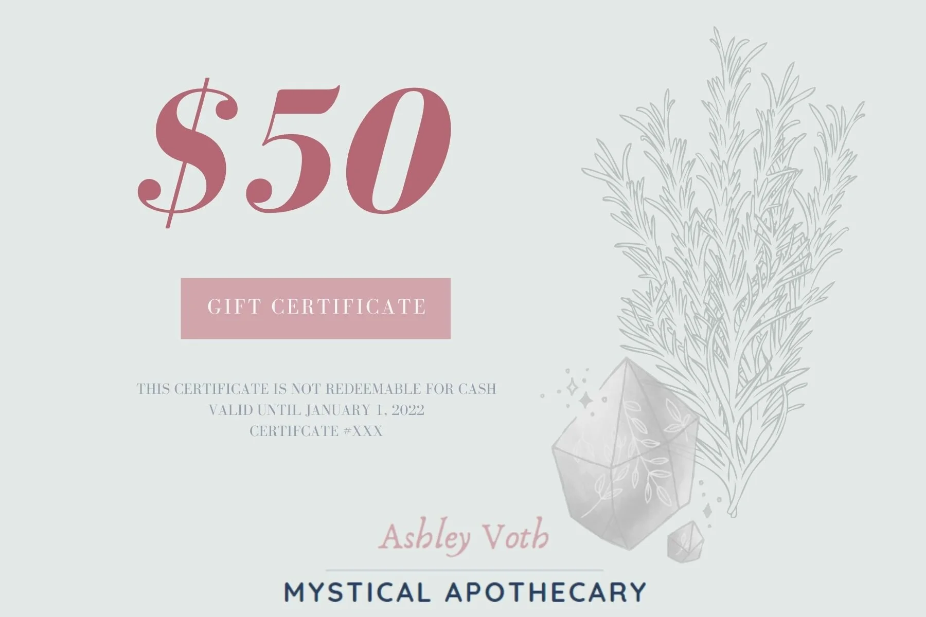 Mystical Apothecary — Ashley Voth Stroke Recovery
