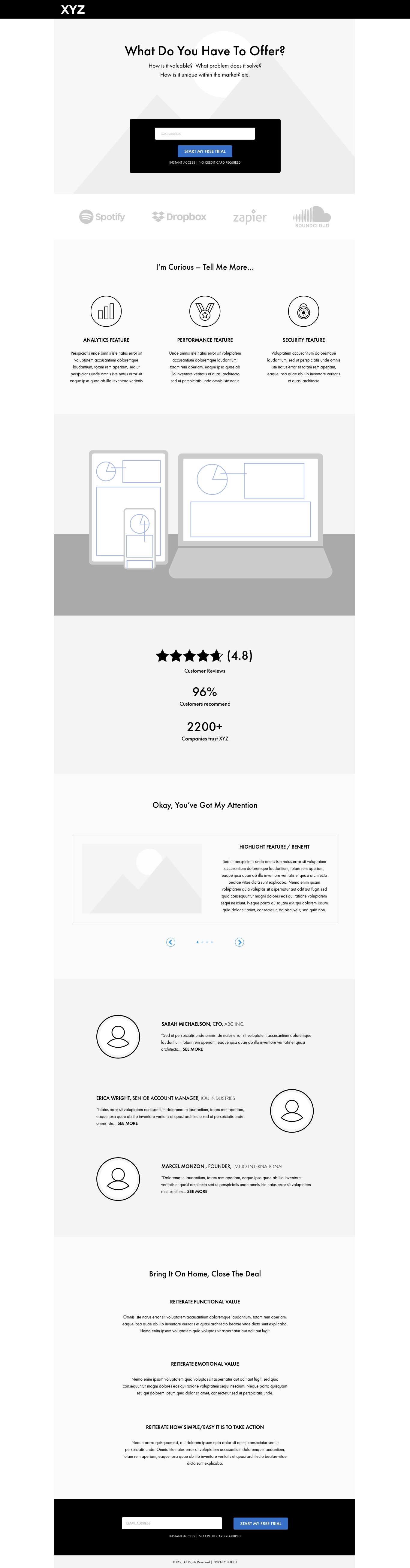 Anatomy of a Landing Page — Kevin Anderson