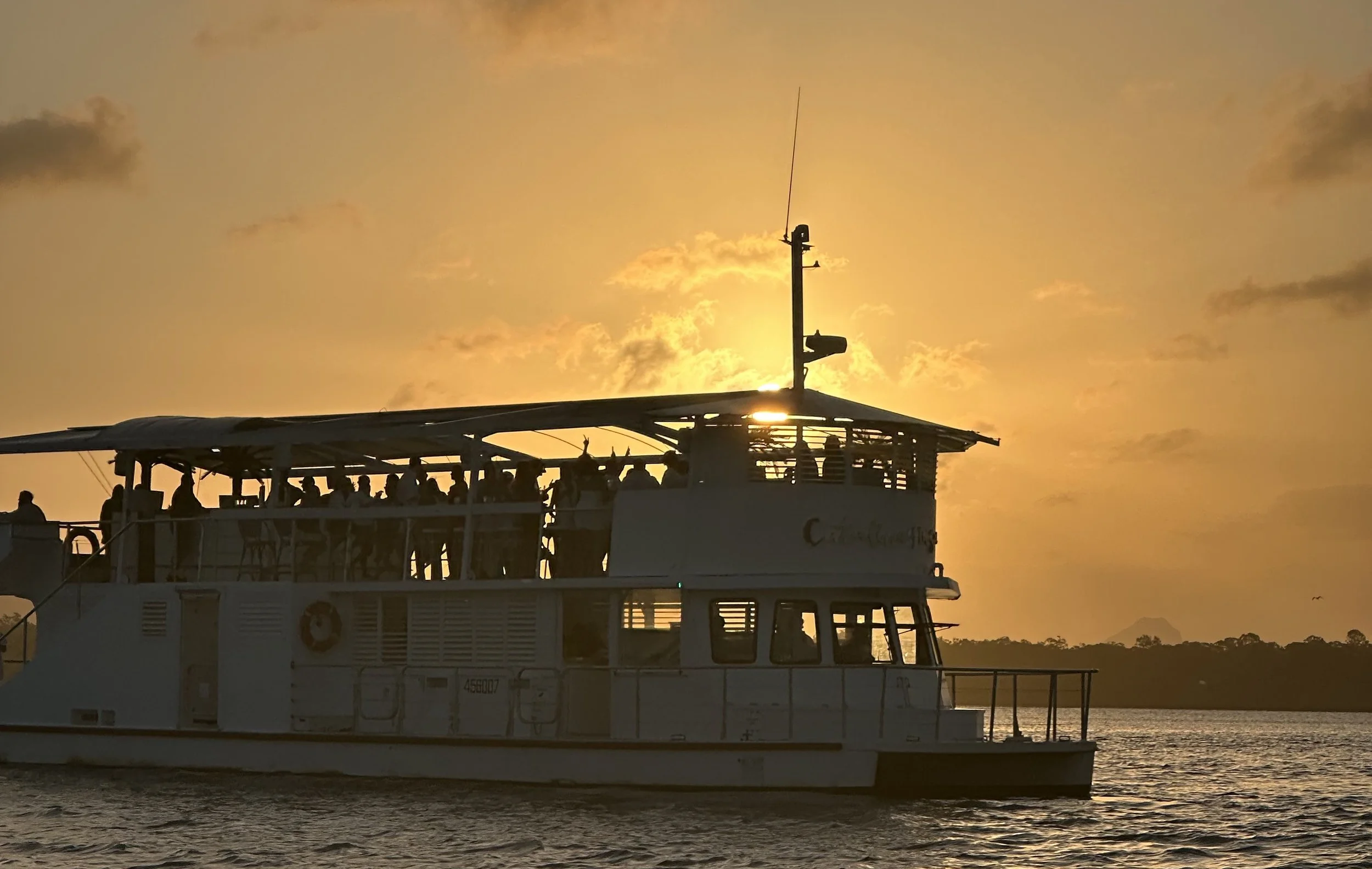 Noosa Sunset Cruise - Catalina Sunsets | Beachclub — M.V. Catalina Noosa