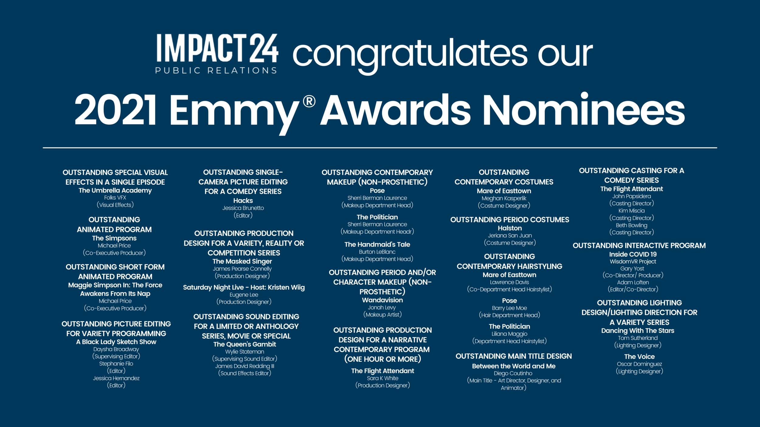 Our Work — Impact24 Public Relations