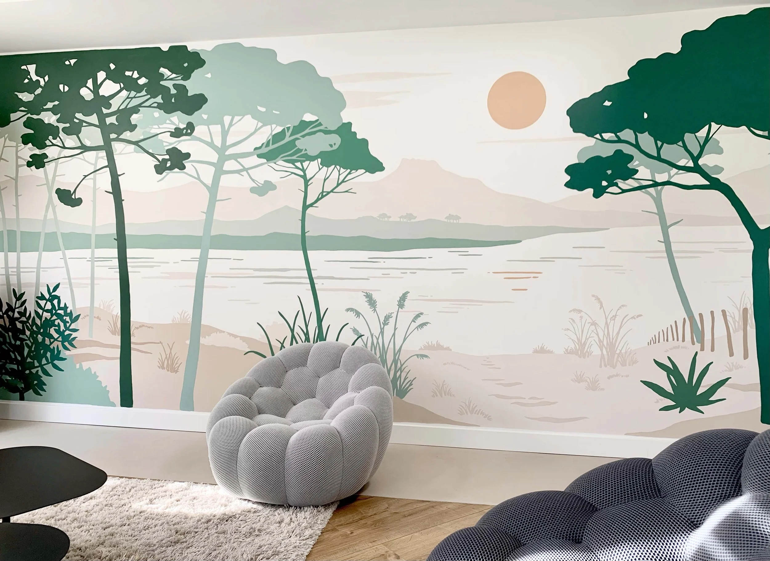 Réalisation de fresques murales sur-mesure — lostinland