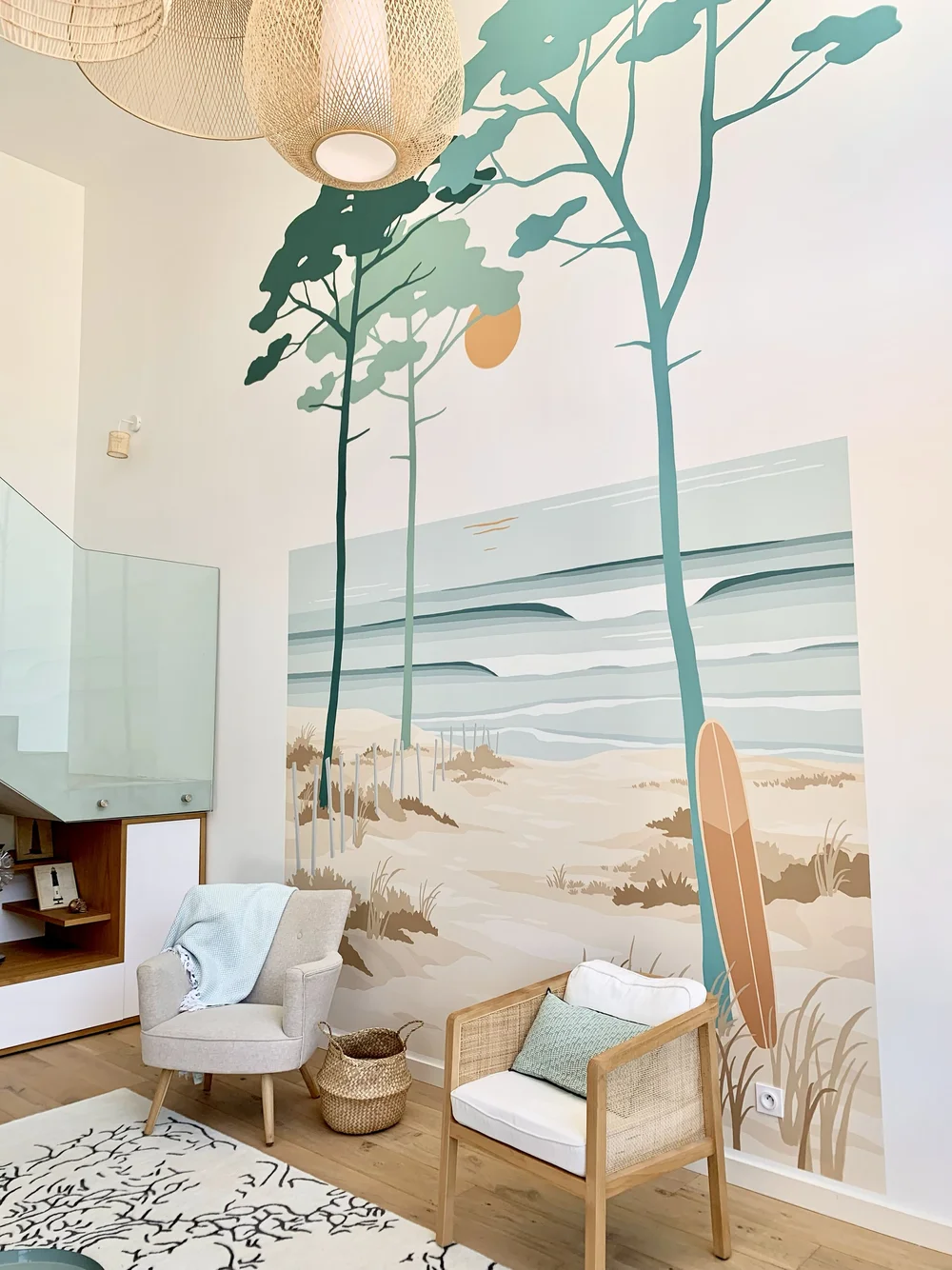 Réalisation de fresques murales sur-mesure — lostinland