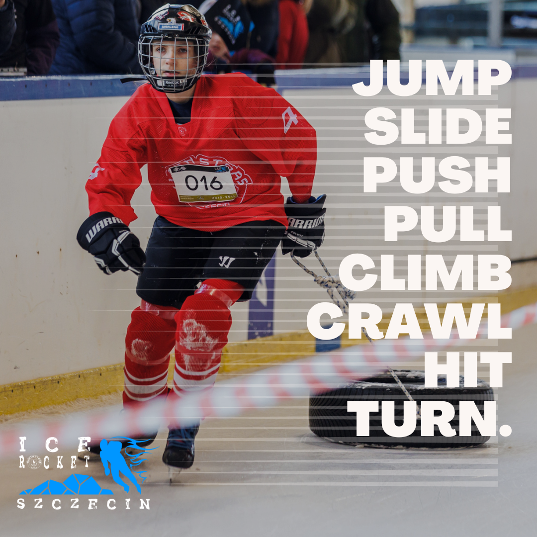 Ice Rocket- Ice skating obstacle course race — Szczecin Northstars